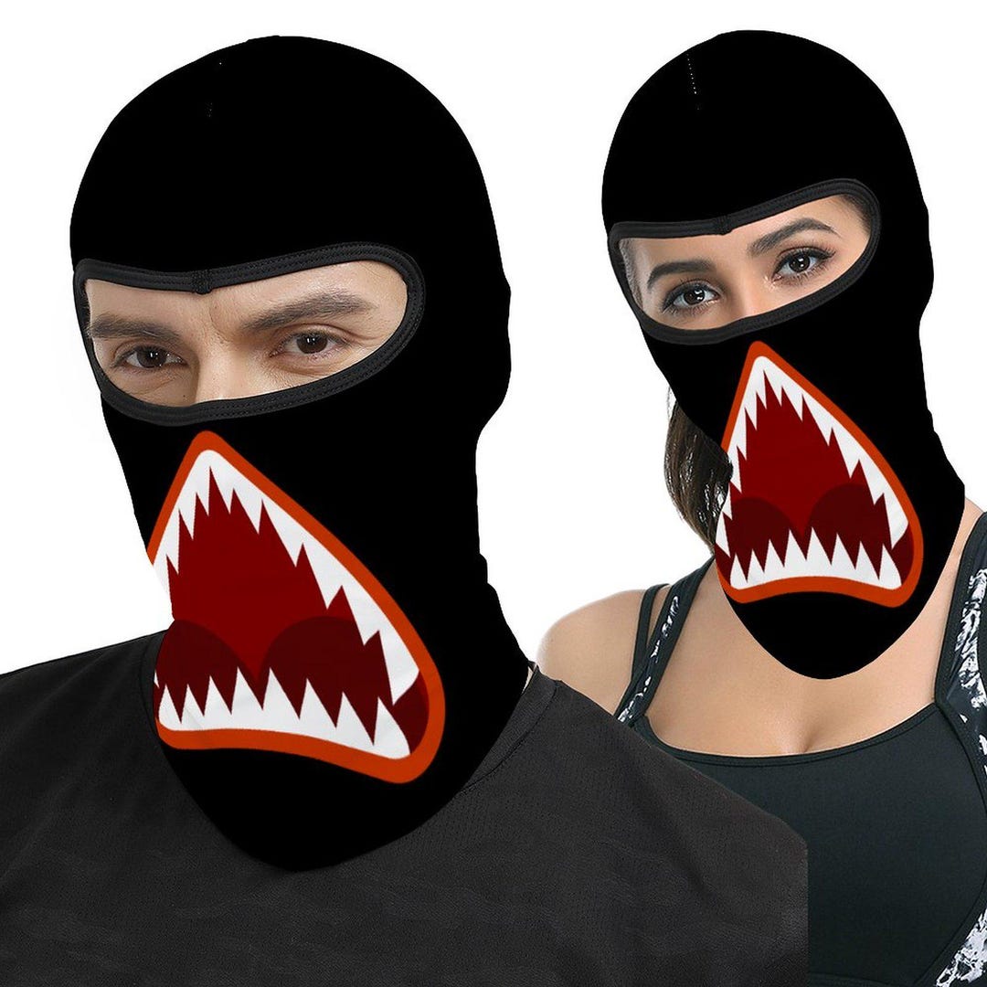 Shark Full Face Mask - Etsy
