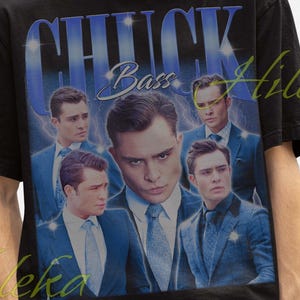 Chuck Bass Shirt, Chuck Bass Vintage Shirt, Chuck Bass Retro Tshirt ...