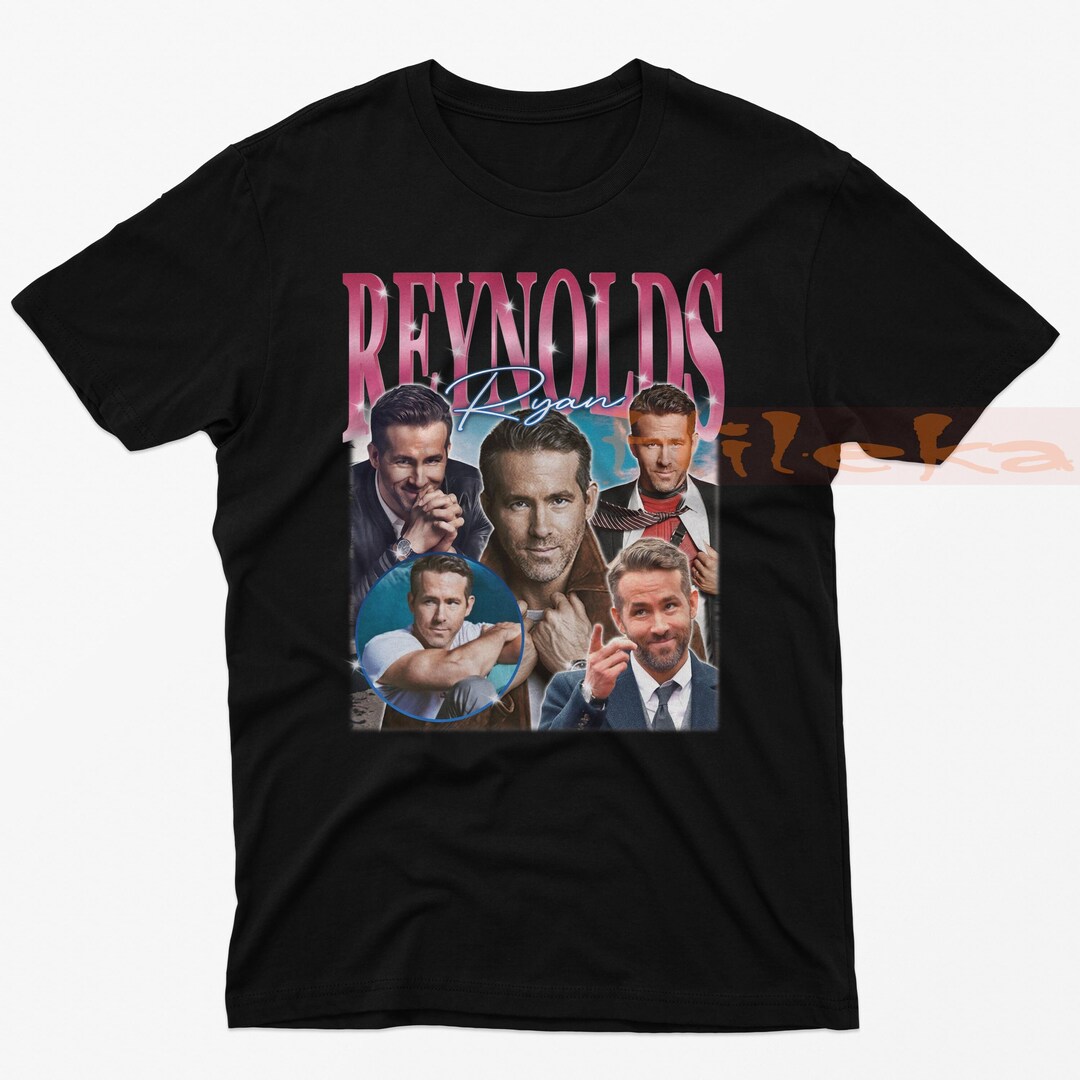 Ryan Reynolds Shirt, Ryan Reynolds Vintage Shirt, Ryan Reynolds Retro ...