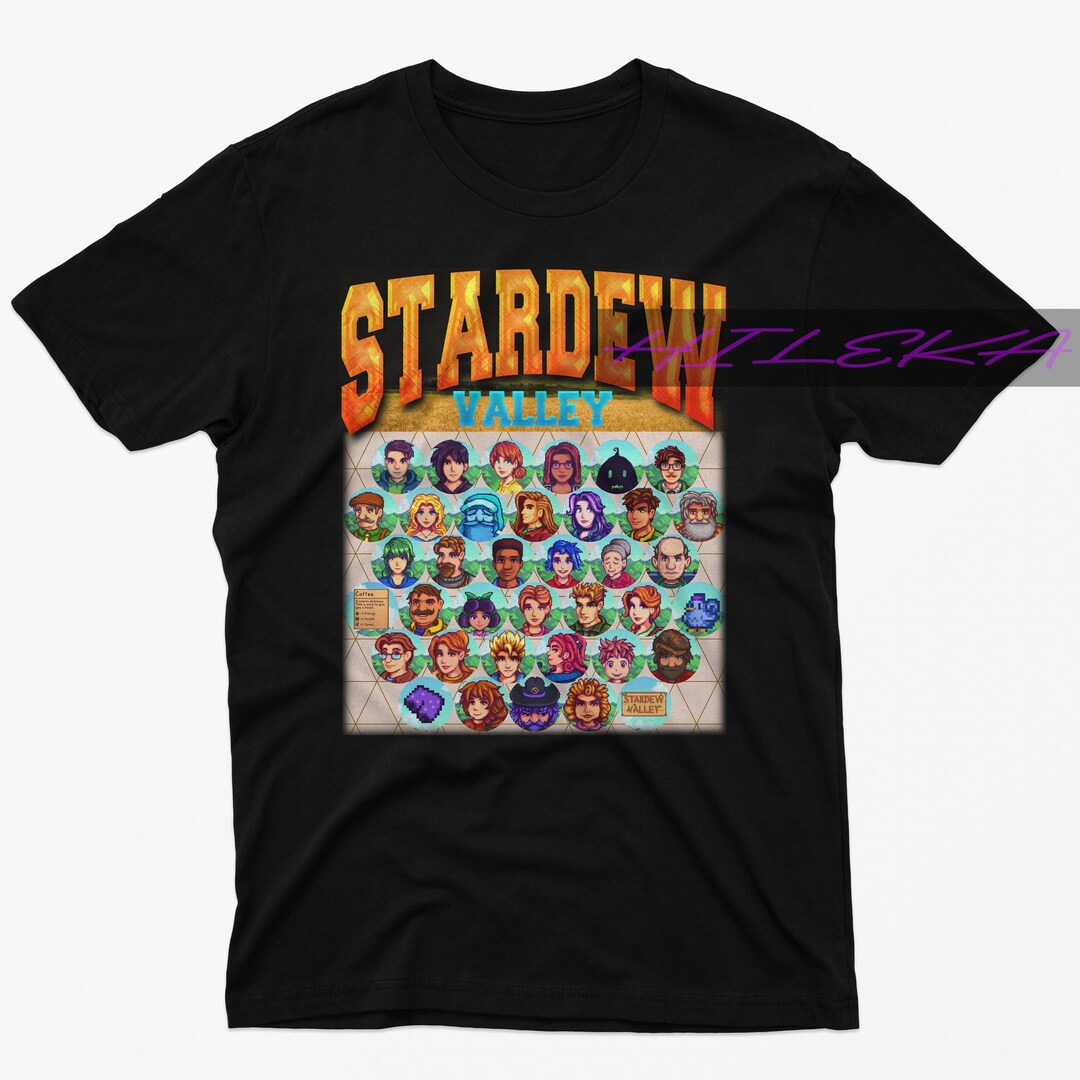 Stardew Shirt, Stardew Valley Vintage Shirt, Krobus Retro Tshirt ...