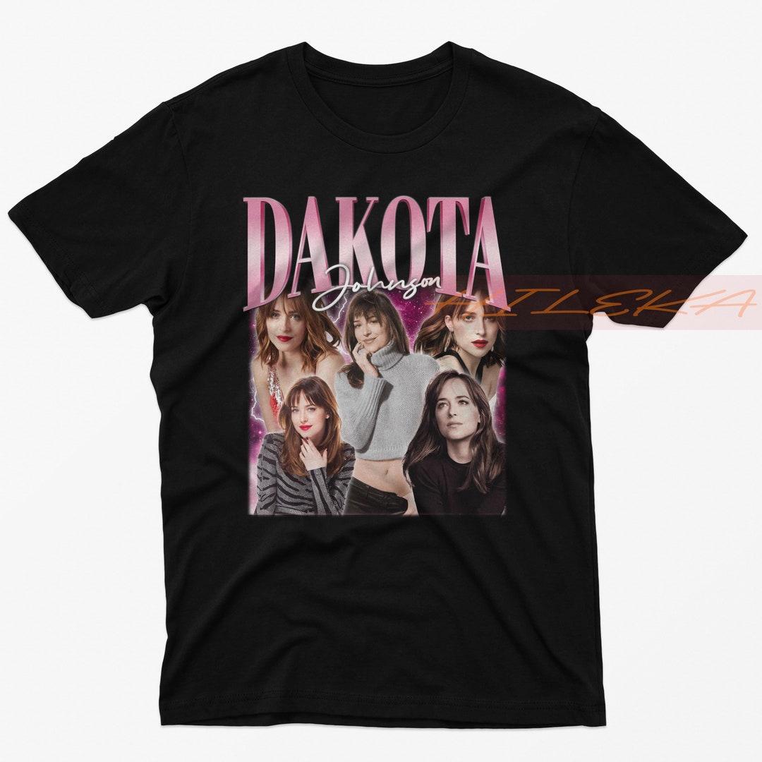 DAKOTA JOHNSON Retro Fan Shirt, Dakota Johnson Tee, Dakota Johnson Fan ...