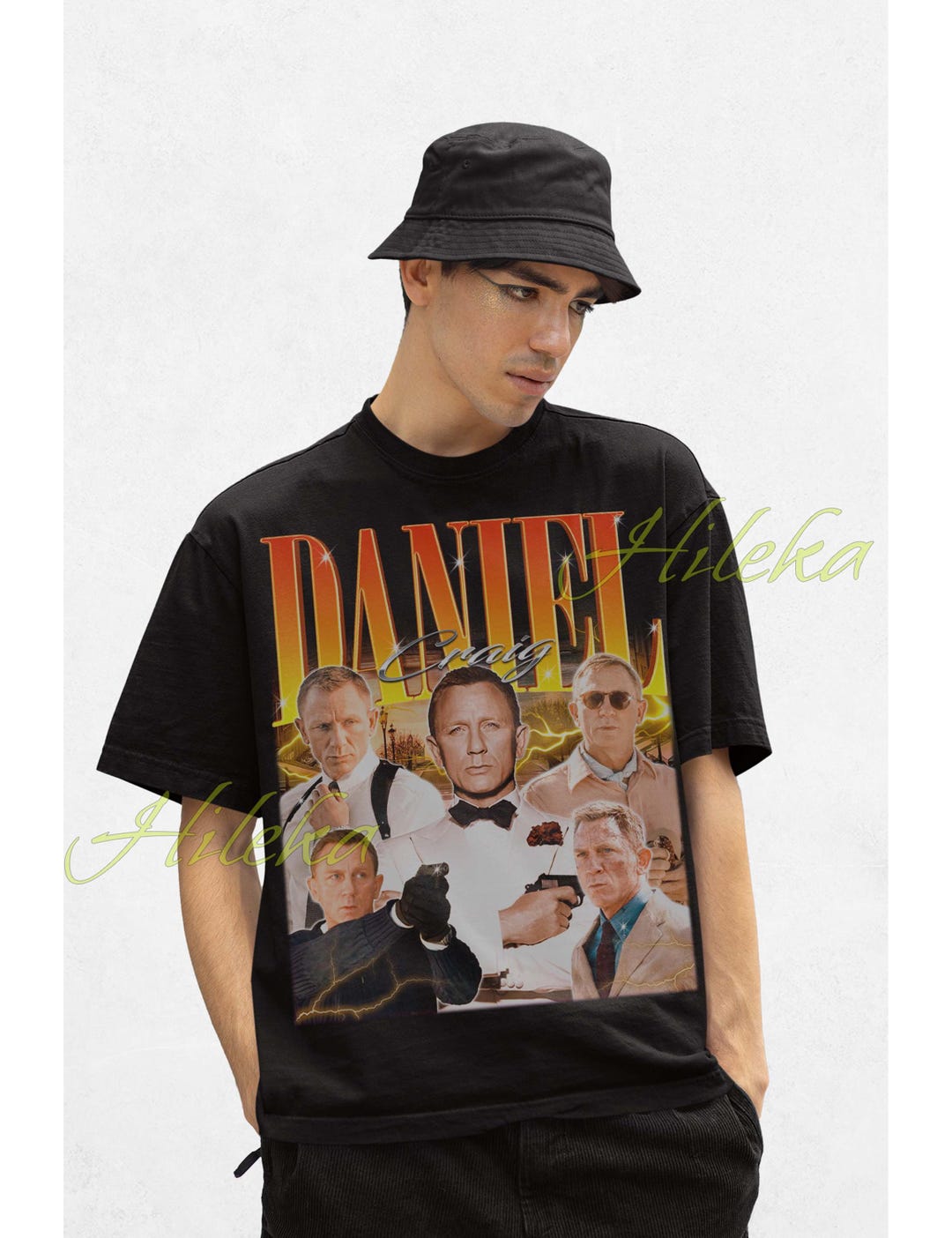 Daniel Craig Retro Tshirt, Daniel Craig Shirt, Daniel Craig Retro ...