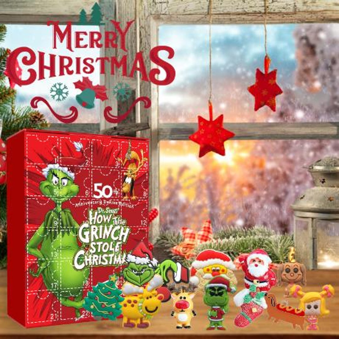 Green Sulley Blind Box Green Sulley Series 24 Box Christmas Cartoon Toy ...