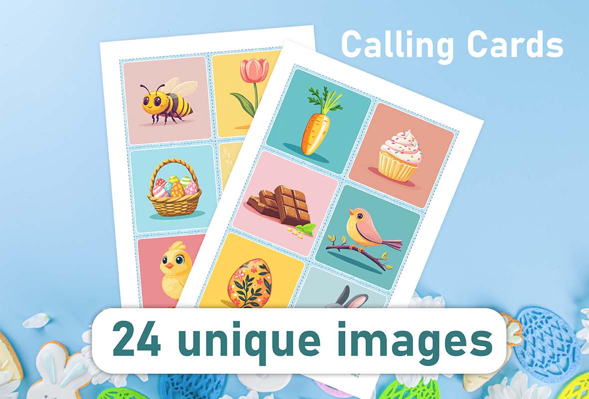 Easter Bingo Game for Kids | Printable Easter Activity | 36 Cards ...