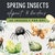 Watercolor Insects Clipart & Border Pack, Cute Spring Bugs Clipart - Etsy