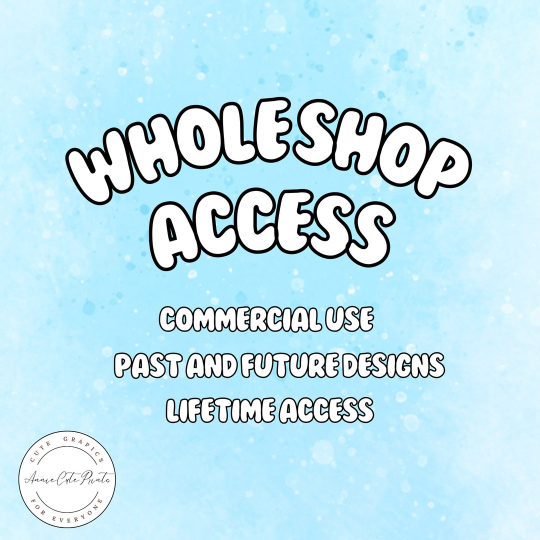 Lifetime Entire Store Clipart and Design - Unlimited Access and ...