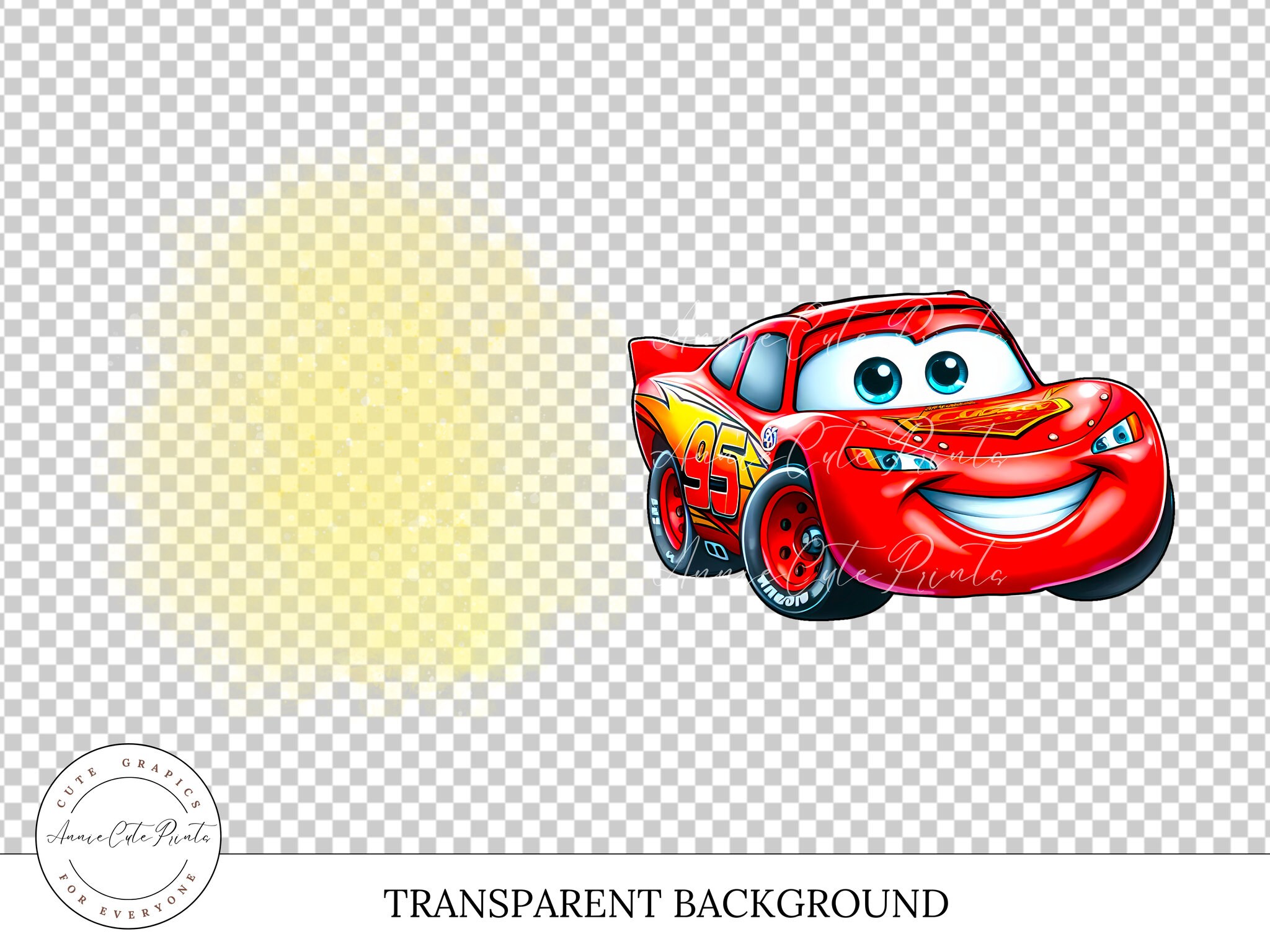 Cute Cars Clipart - Transparent Background - Digital Instant Download ...