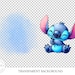 Cute Stitch PNG Clipart - Transparent Background - Digital Instant ...