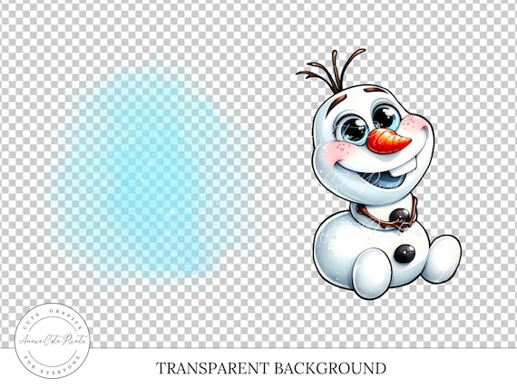 Frozen Transparent Background