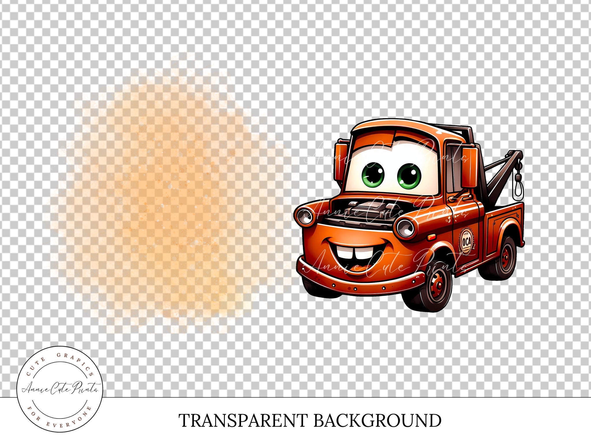 Cute Cars Clipart Transparent Background Digital Instant Download ...