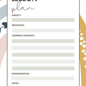 24-25 Rainbow Teacher Planner Template: To-do, Smart Goals, Important ...