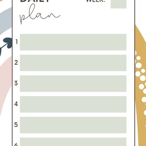 24-25 Rainbow Teacher Planner Template: To-do, Smart Goals, Important ...