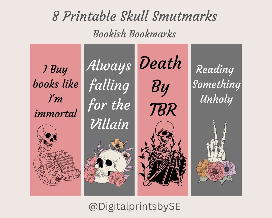 Printable Bookish Bookmark Bundle. Book Lover Bookmarks, Bookish Quotes ...