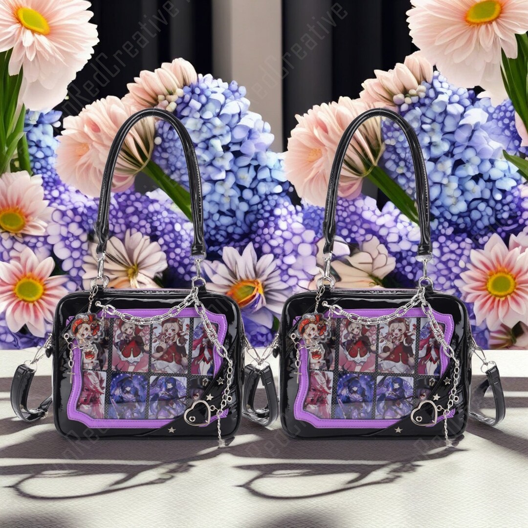 Cute Anime Ita Bag, Pin Display Bag, Kawaii Ita Bag, Cute Ita Bag, Ita ...