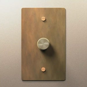 Vintage Brass Dimmer, Toggle Light Switch for Home Lighting - Etsy