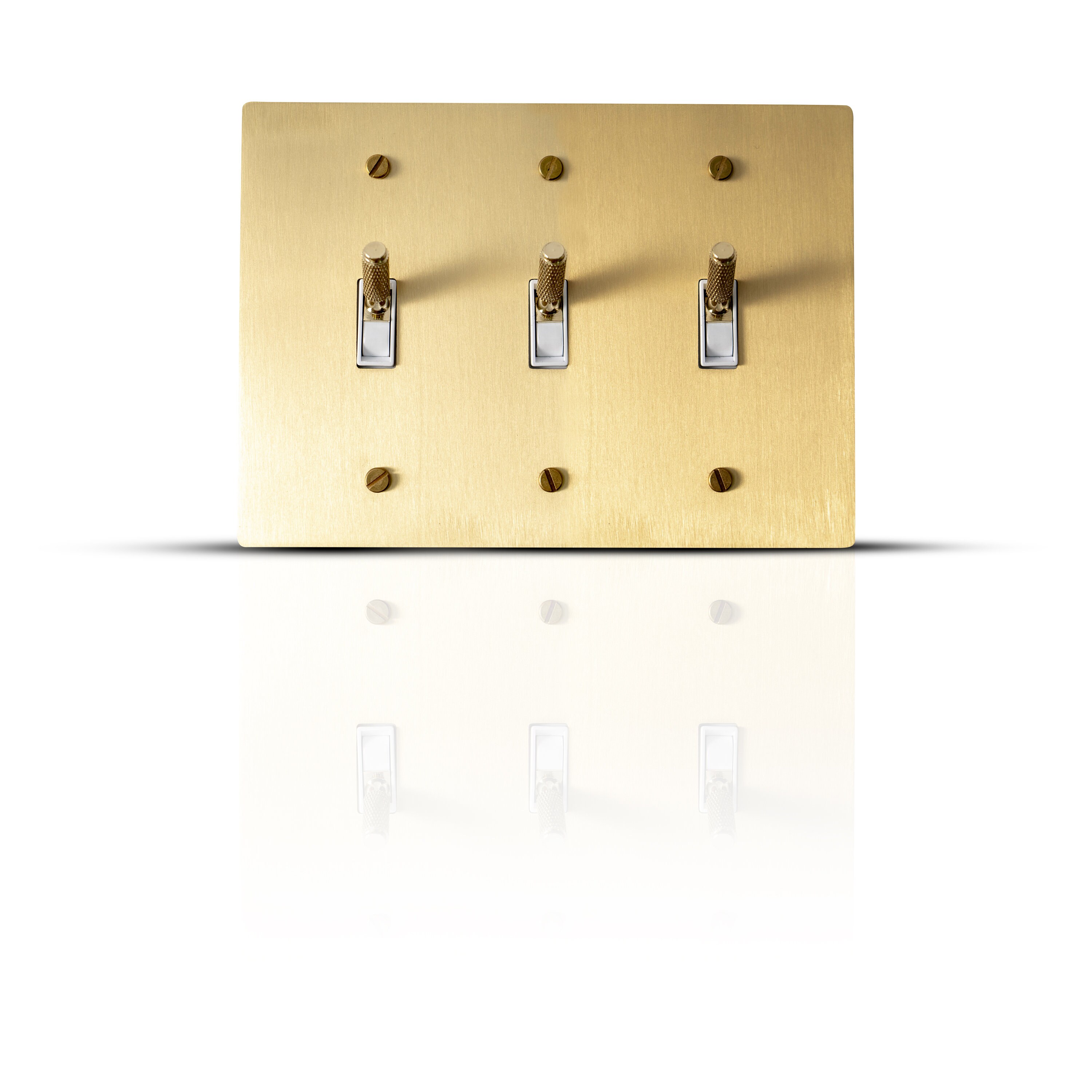 Electrical Outlet, Plug, Socket Golden Solid Brass Plate for Home ...