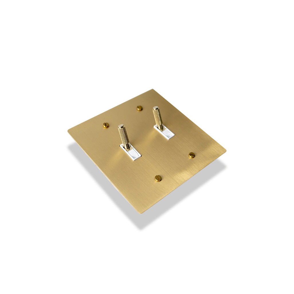 Electrical Outlet, Plug, Socket Golden Solid Brass Plate for Home ...
