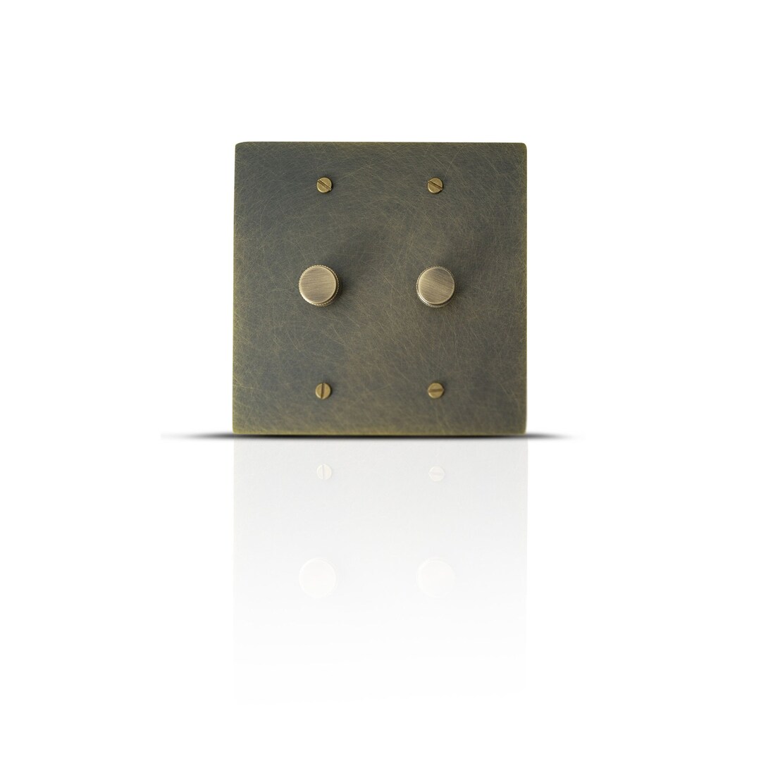 Dimmer Switch Antique Brass Wall Plate, Toggle Light Switch, Outlet ...