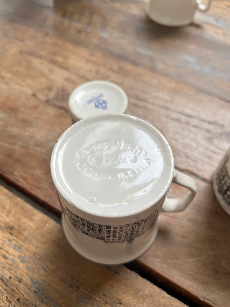 Villeroy & Boch Amsterdam Canals Porcelain Set: Teapot, Jug, Cups - Etsy
