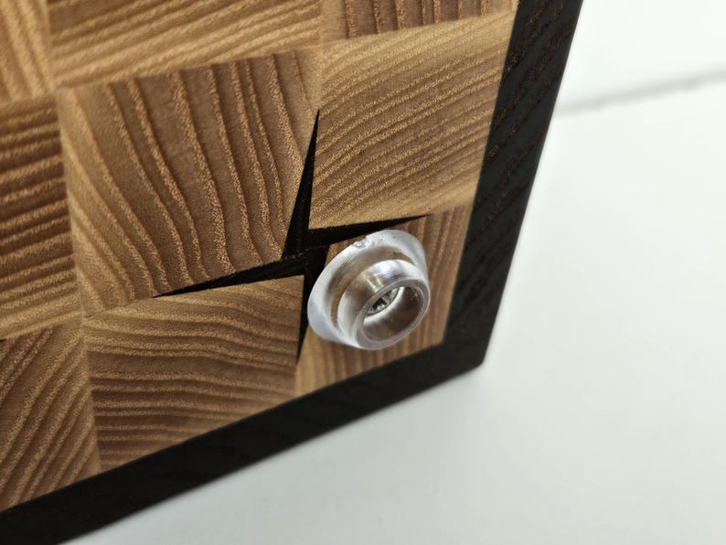 Handcrafted Cutting Board, Made From Rich, Natural Wood Ash and Thermo ...