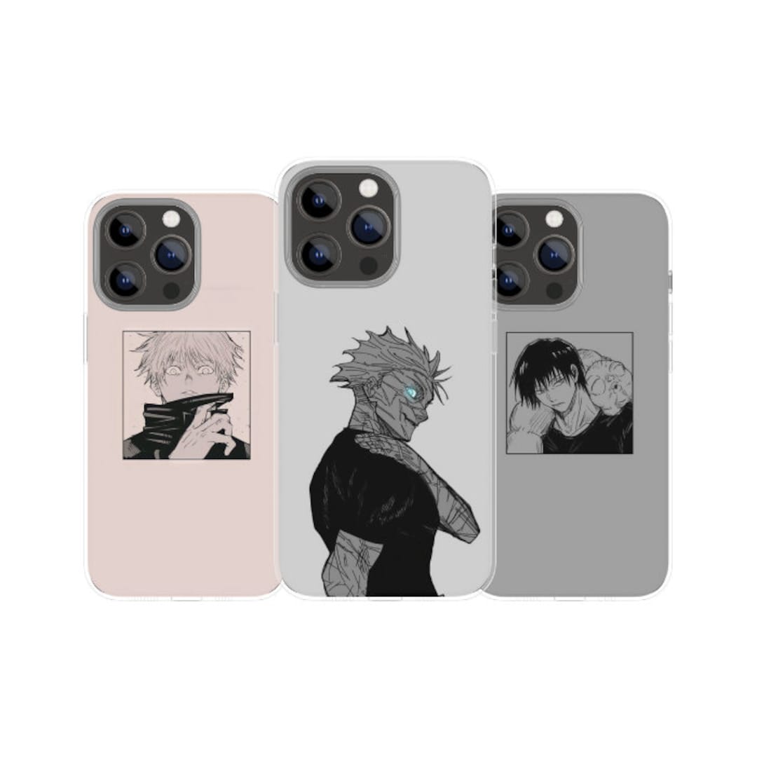 Geto Gojo Satoru Toji Jujutsu Kaisen Anime Phone Case for iPhone 15, 14 ...