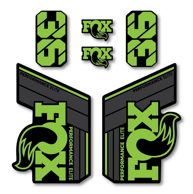 Fox 36 Performance Elite CMYK Vinyl 1:1 Scale Digital Template - Buy ONCE. Print FOREVER. - Etsy