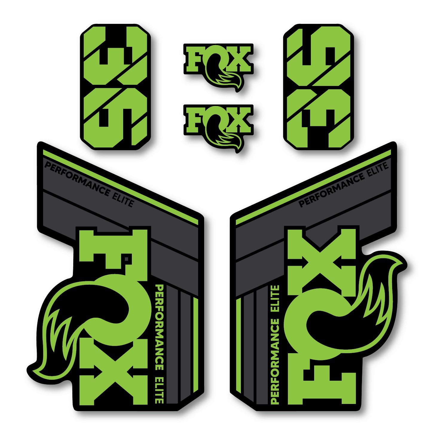 Fox 36 Performance Elite CMYK Vinyl 1:1 Scale Digital Template - Buy ...