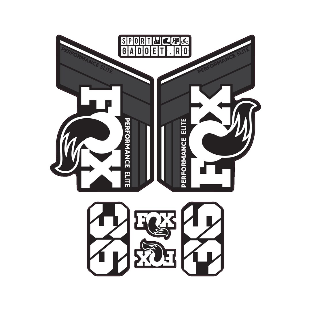 Fox 36 Performance Elite CMYK Vinyl 1:1 Scale Digital Template - Buy ...