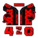 Fox 40 Factory CMYK Vinyl 1:1 Scale Digital Template - Buy ONCE. Print ...