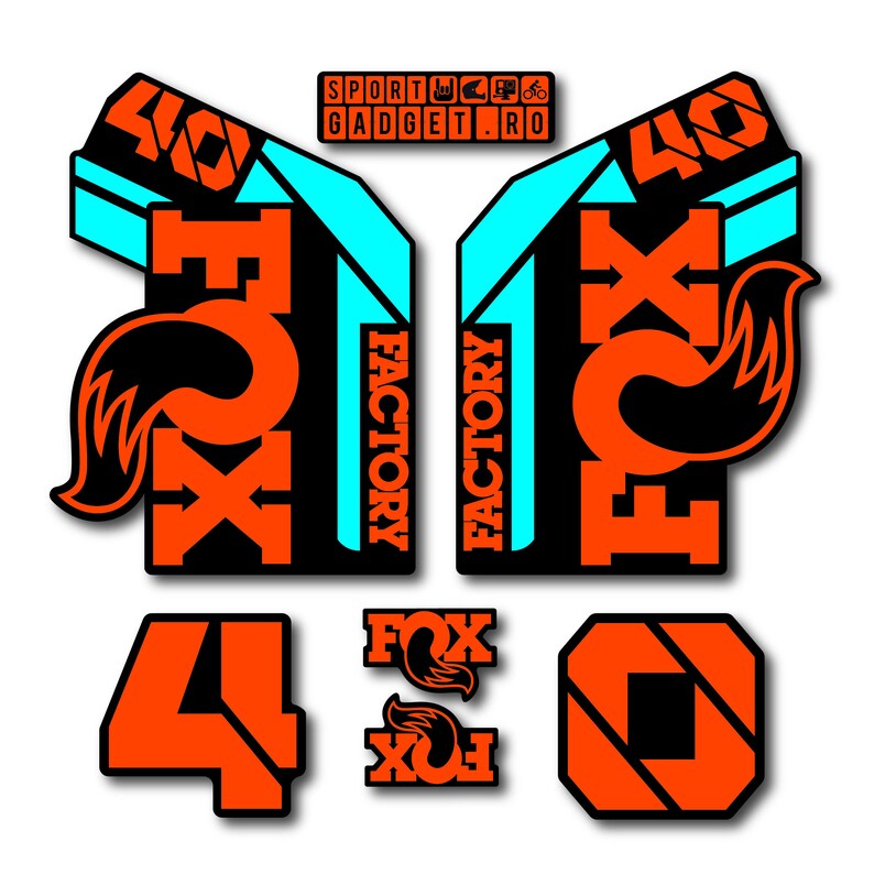 Fox 40 Factory CMYK Vinyl 1:1 Scale Digital Template - Buy ONCE. Print ...