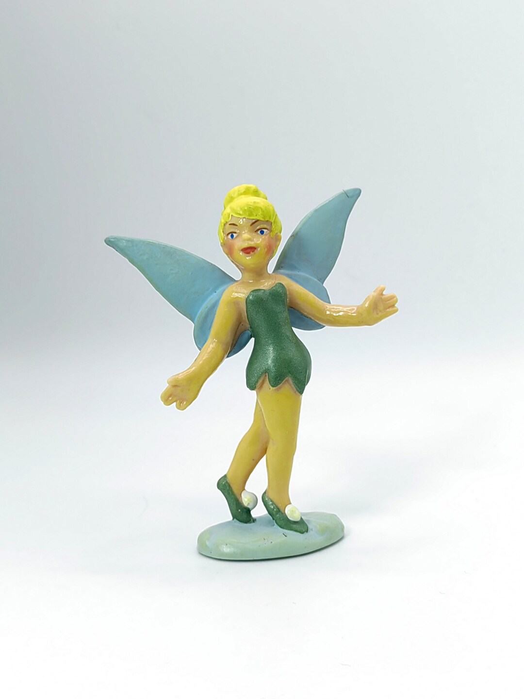 Charming Vintage Disney Tinkerbell Figurine - Hand-painted Beauty - Etsy