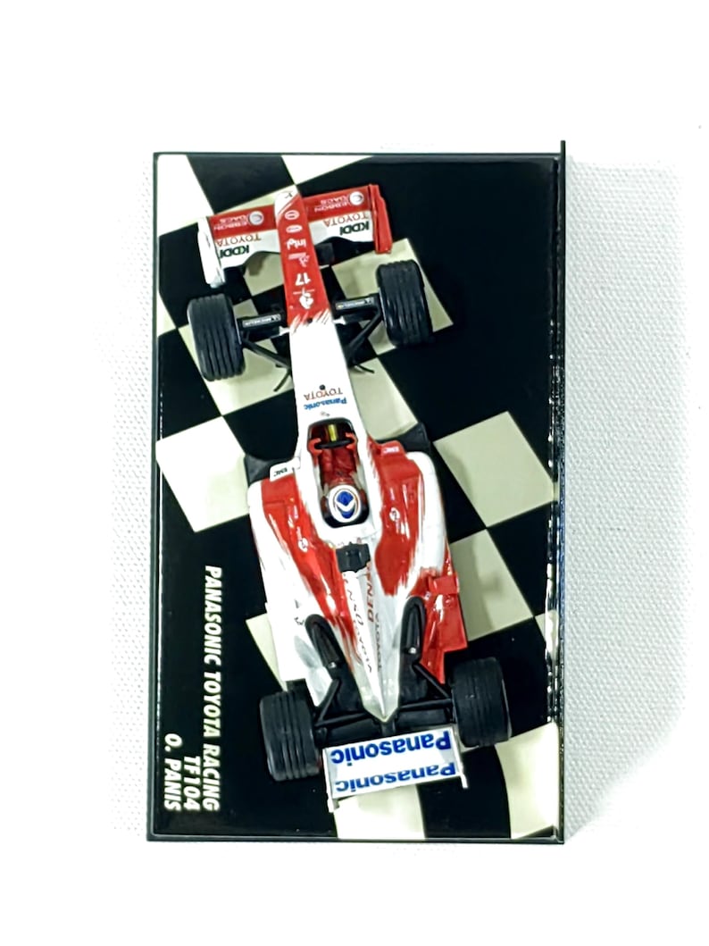 Panasonic Toyota Racing TF104 #17 O. Panis 1:43 Minichamps #400 040017 ...