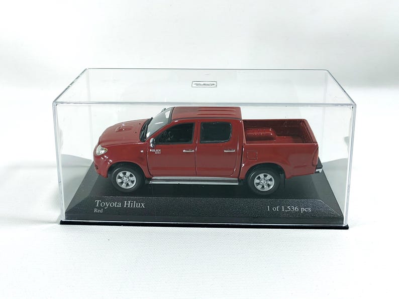 Toyota Hilux Red Model 1:43 Minichamps #400 166660 Limited Edition 1536 ...