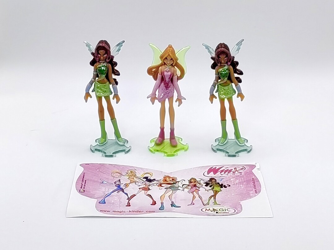 Vintage Toys, Kinder Surprise Toys ,winx Club - Etsy