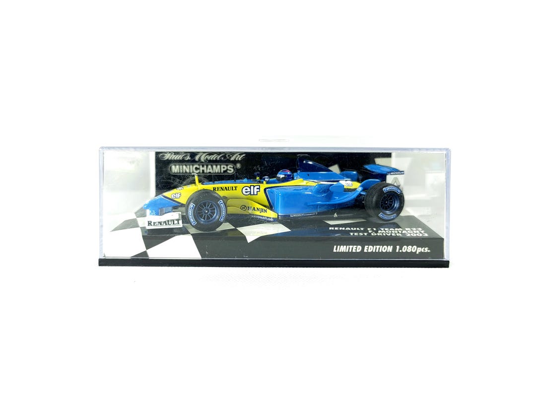 Renault F1 Team R23 Franck Montagny Test Driver 2003 Minichamps 1:43 ...