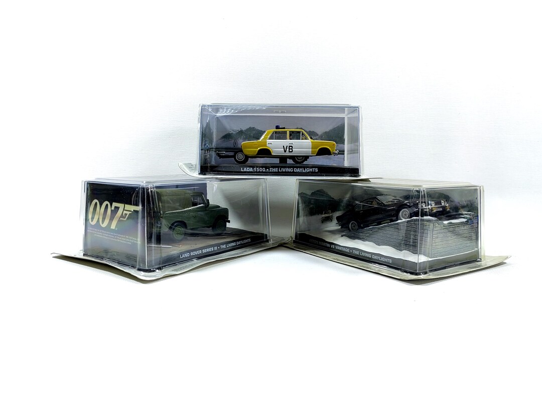 James Bond 007 Car Collection 1:43 the Living Daylights Movie Land ...