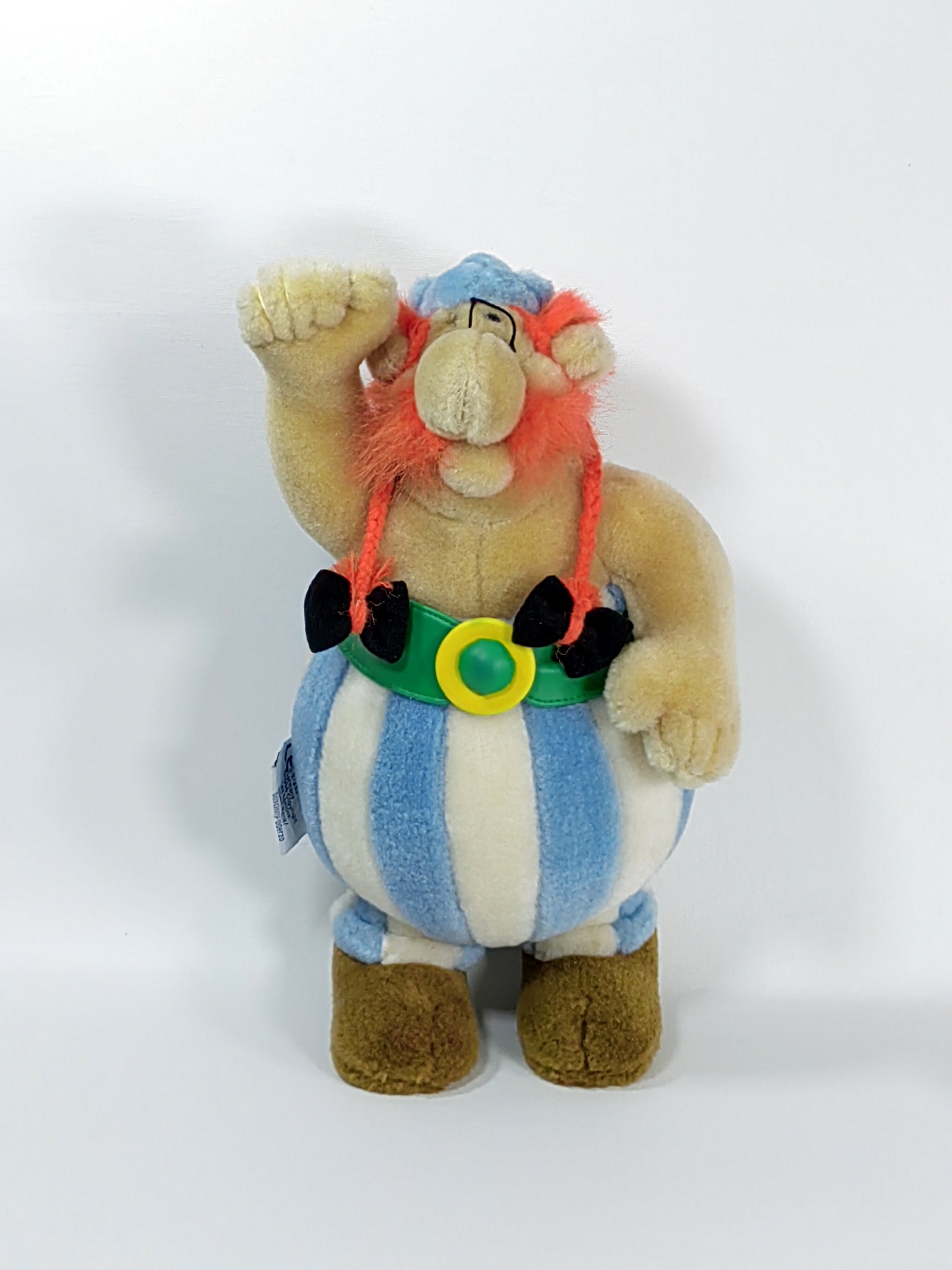 Vintage Asterix Comic Book Obelix Plush Stuffed Toy Size 13 Inches 1994 ...