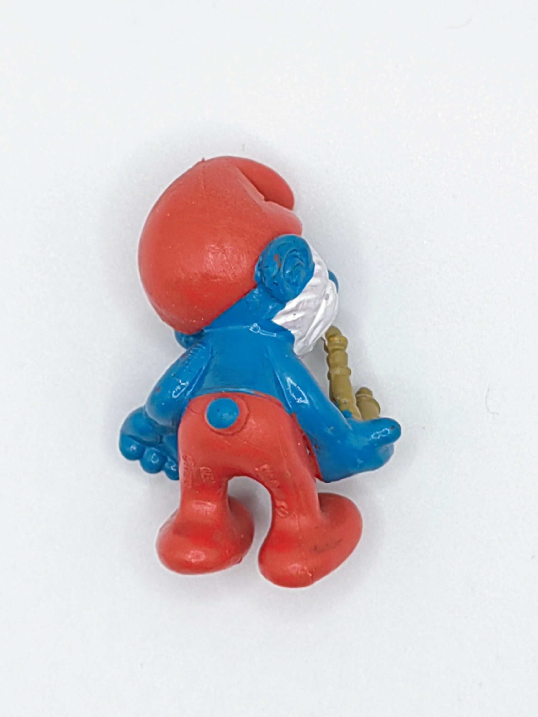 Vintage Schleich Papa Smurf Pipe Peyo Smurf PVC Figure 1983 - Etsy
