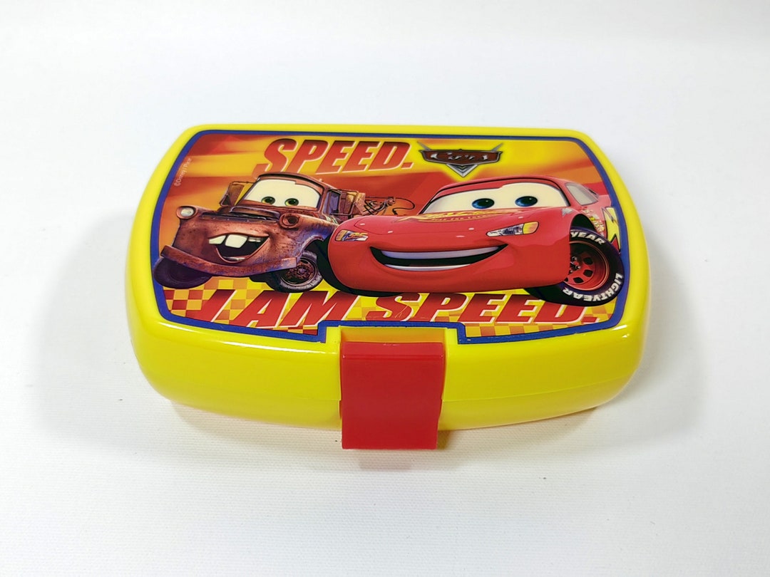 Lunch Box Disney Cars Yellow - Etsy