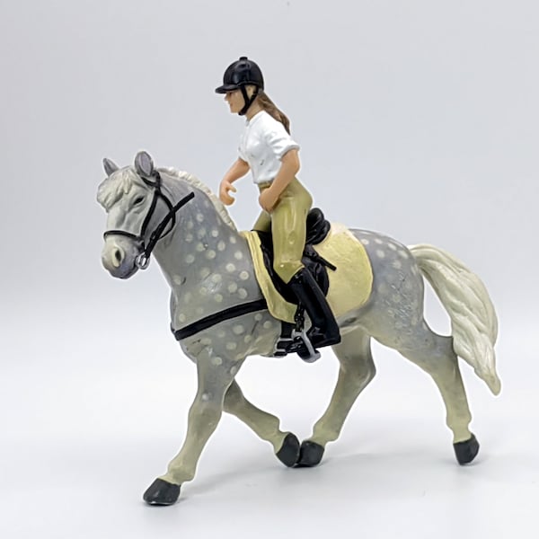 Vintage Bullyland Appaloosa Stallion Horse Animal Figure - Etsy