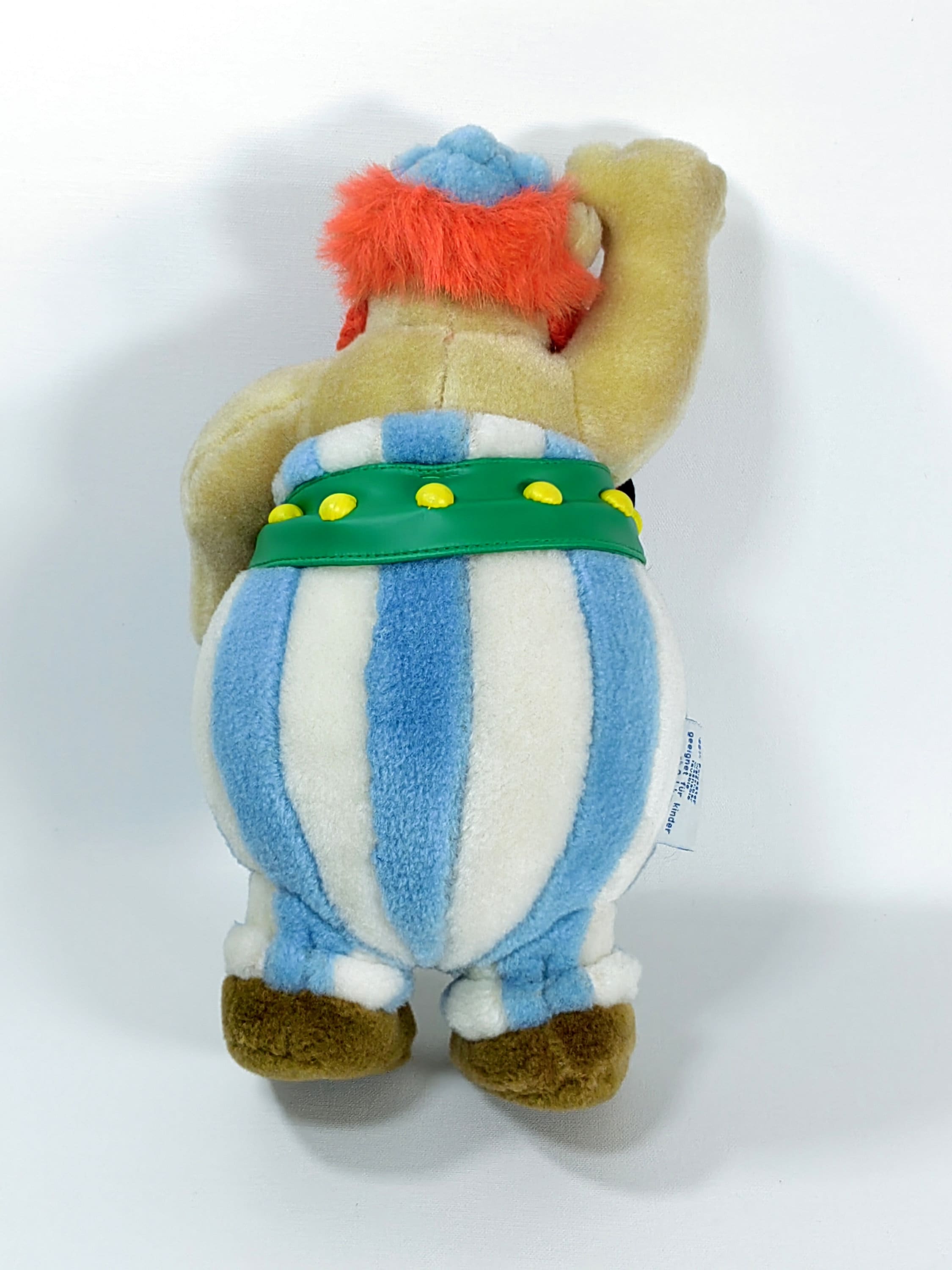 Vintage Asterix Comic Book Obelix Plush Stuffed Toy Size 13 Inches 1994 ...