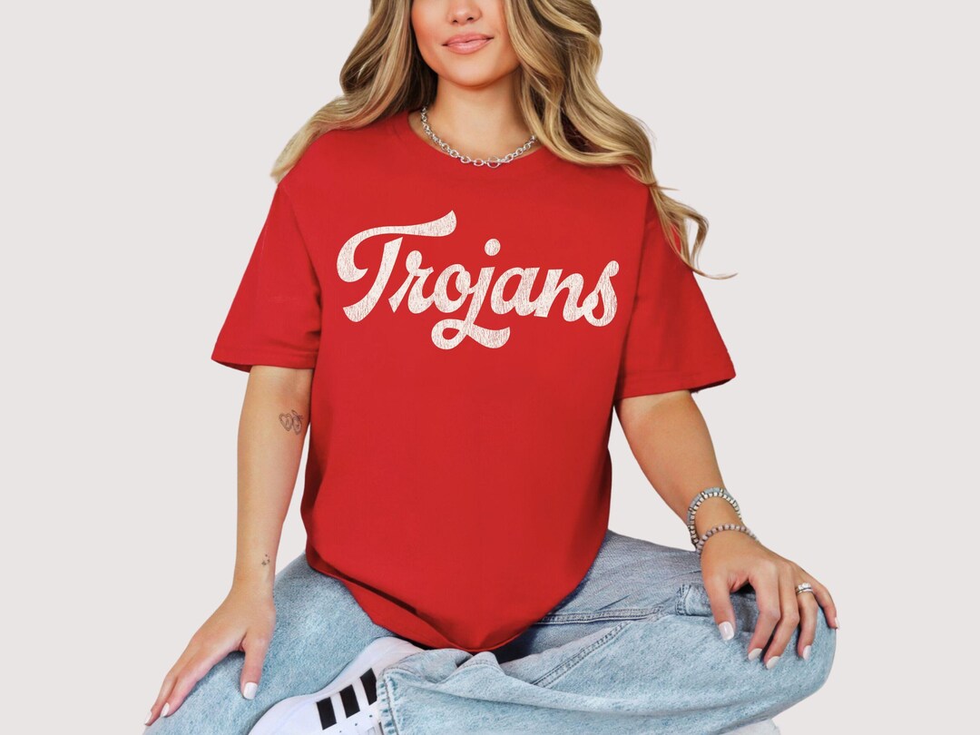 Trojans Shirt Trojans Comfort Colors Tshirt Trojans Game Day Tee for ...