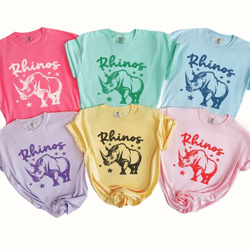 Rhino Shirt - Etsy