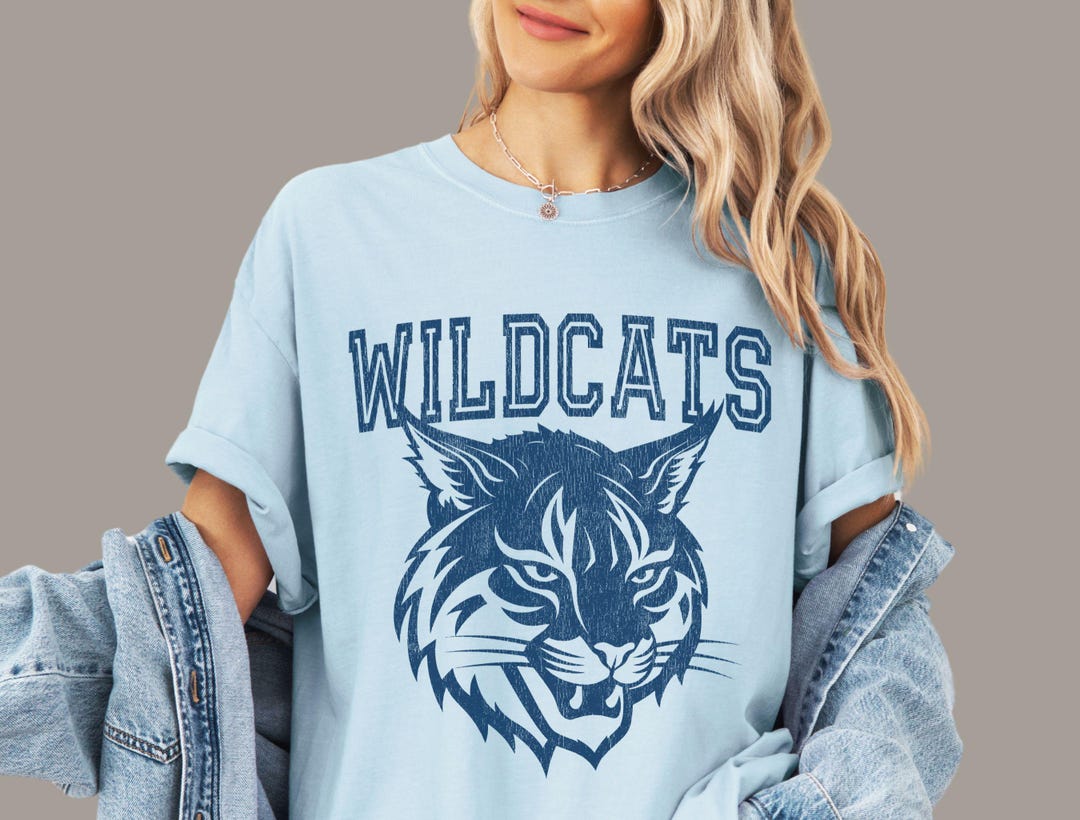 Wildcats T Shirt Wildcats Comfort Colors Shirt Wildcats Game Day Tee ...