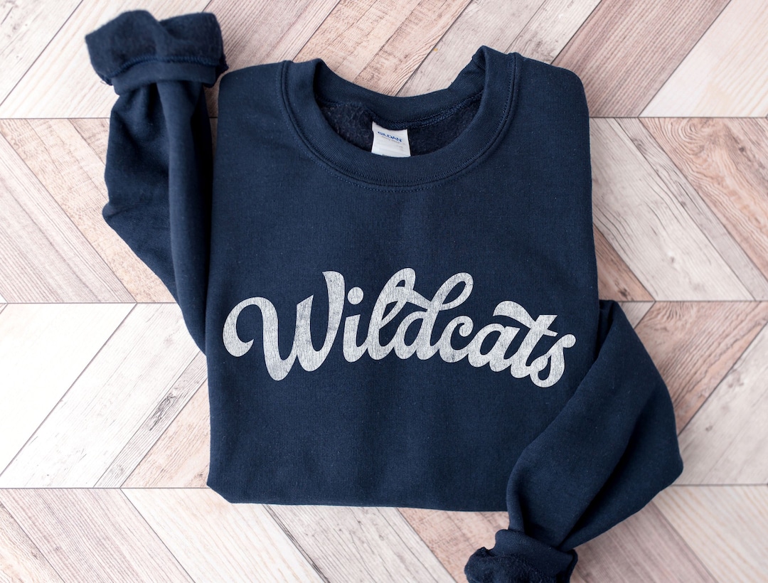 Wildcats Sweatshirt Wildcats Hoodie Custom Wildcats Spirit Wear ...