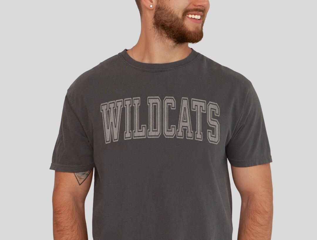 Wildcats Shirt Mens Wildcats Game Day Tshirt Wildcats Comfort Colors T ...