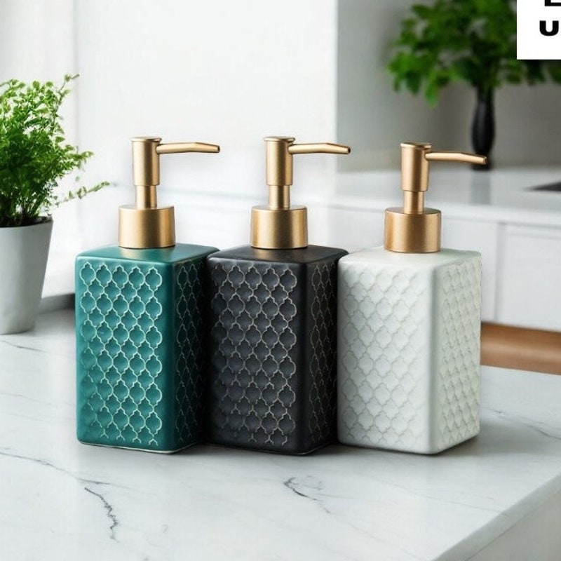 Shampoo Bottle Ceramic - Etsy