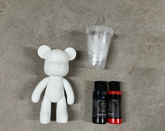 Twin Set Bearbuild Fluid Bear Art Creator Kit - Etsy