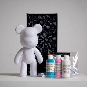 Bearbuild Fluid Bear Art Creator Kit | Gift Box | Solo Painting | Diy ...