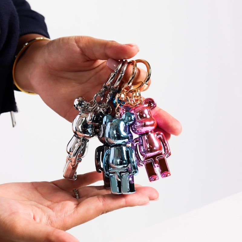Bear Key Chain 3d - Etsy UK